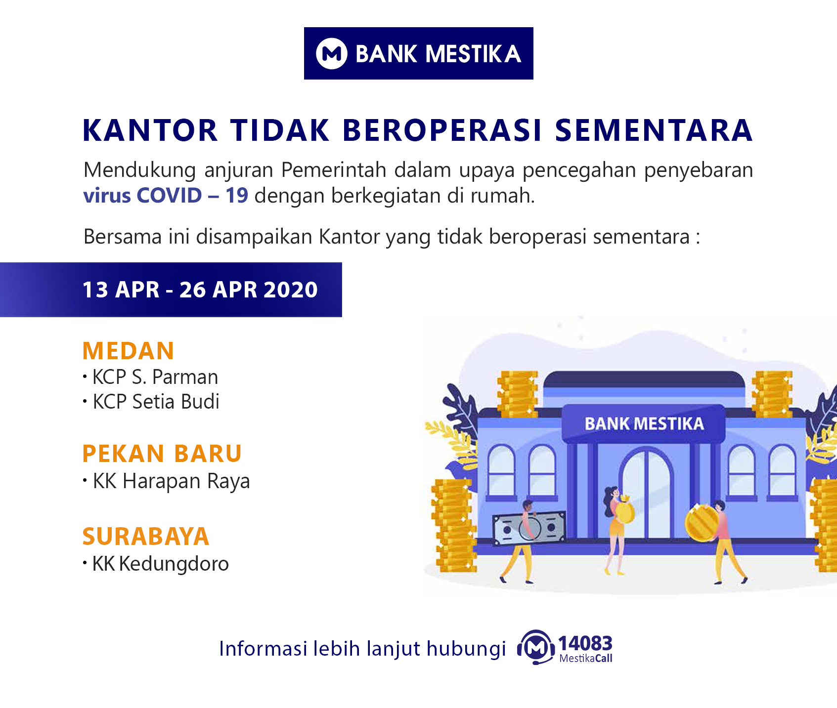 PT Bank Mestika Dharma, Tbk.
